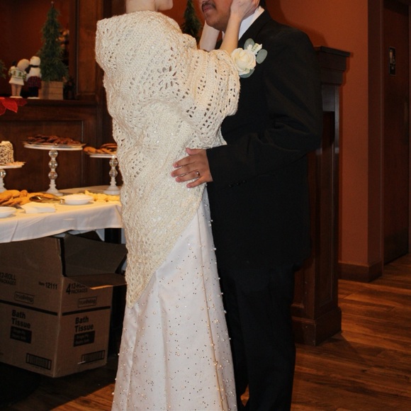 Accessories | Handmade Cream Color Shawl | Poshmark